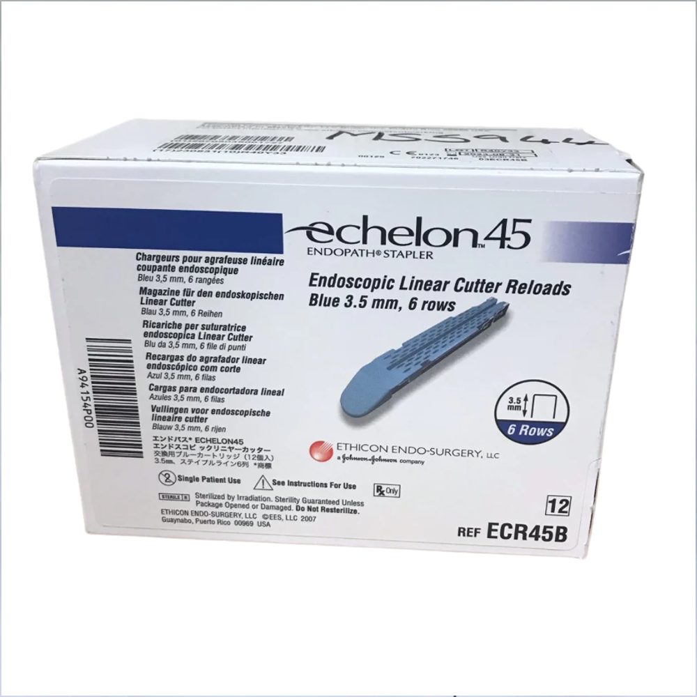 Johnson & Johnson ECR45B – ECHELON ENDOPATH™ 45mm Reloads – Box of 12 ...